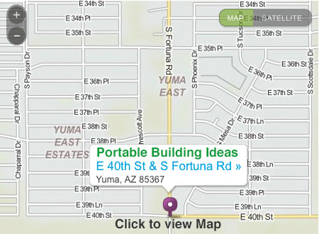 Location and Map to Portable Building Ideas | Storage Sheds